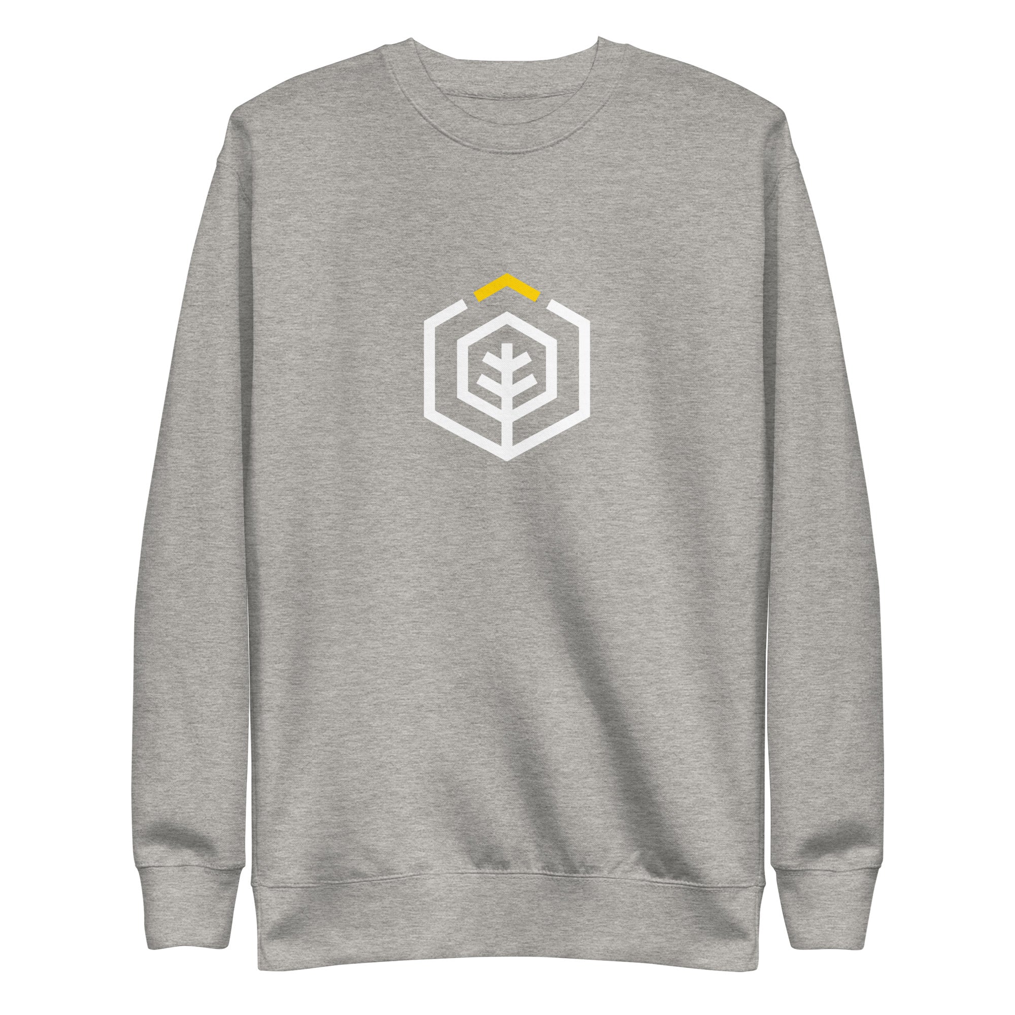 Round Logo Unisex Premium Sweatshirt – Swaggy